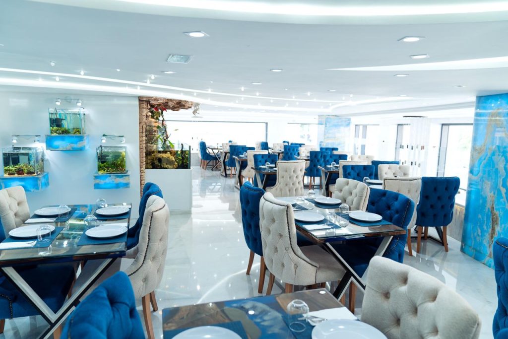 L'Aquarium Blue – Restaurant Poisson Tanger